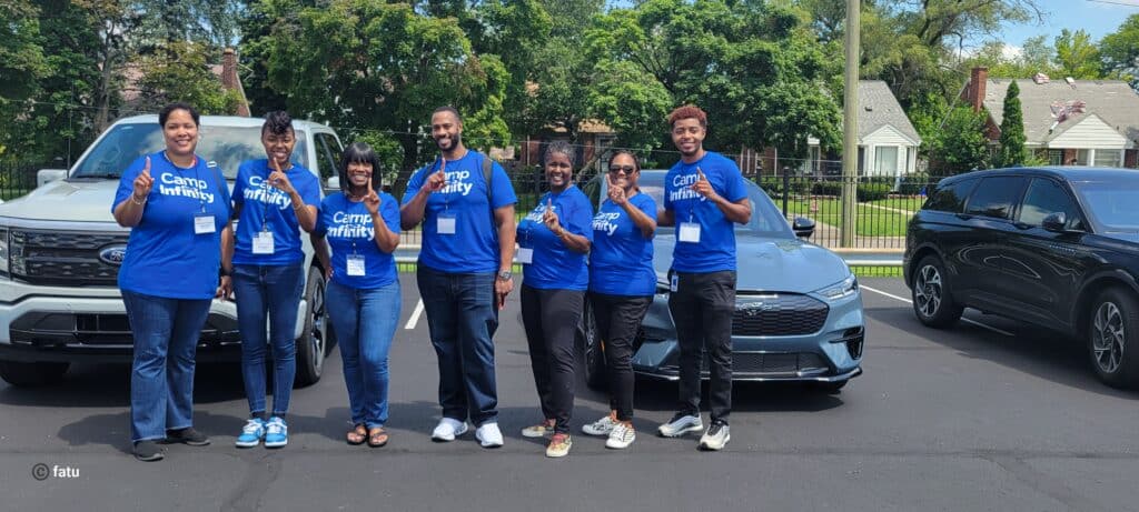 “Ford Day” with MCWT Camp Infinity Inspires Future Leaders - MCWT
